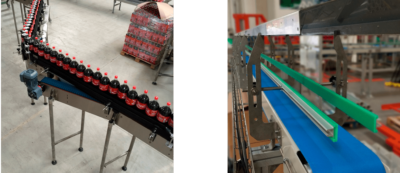 Conveyors for both filled and empty bottles | AND&OR