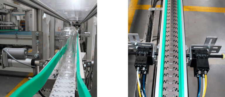 Conveyors for both filled and empty bottles | AND&OR
